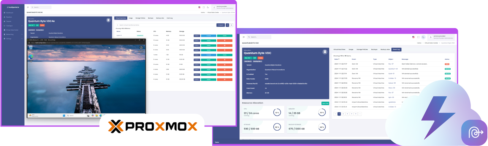 Your Ultimate Multi-Tenant Portal for Proxmox IaaS | MultiPortal