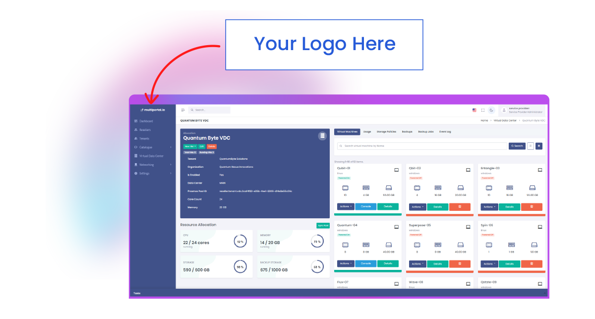 Your Ultimate Multi-Tenant Portal for Proxmox IaaS | MultiPortal